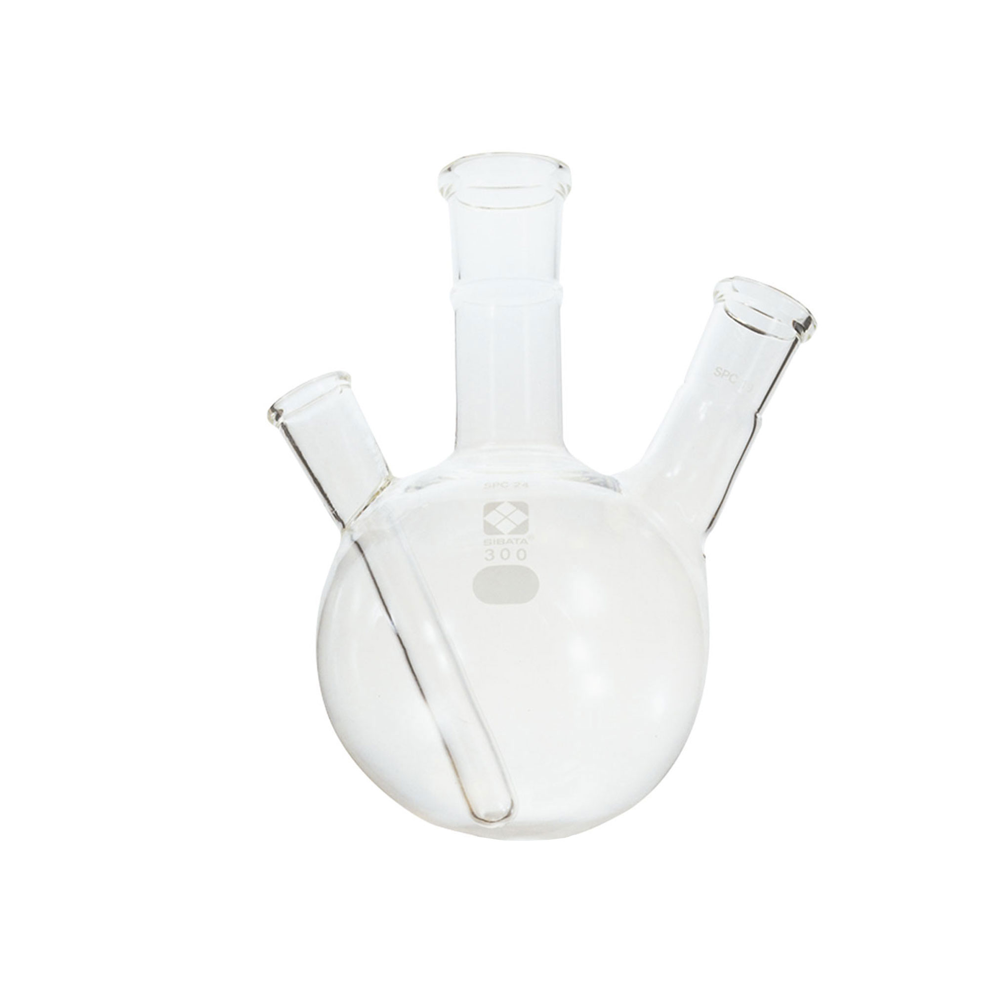 SPC Round Bottom Flask 24-19 / 300 mL/ 2-short nec - SIBATA SCIENTIFIC ...