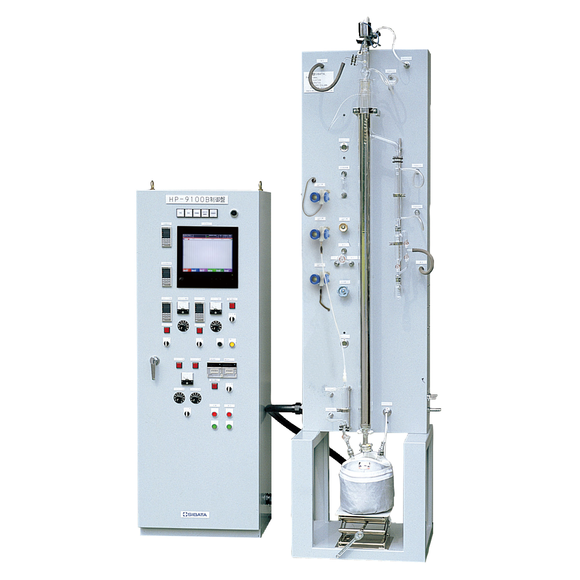 Fractional Distillation Apparatus,Packed Column Type,Model HP-9100-B - SIBATA SCIENTIFIC ...