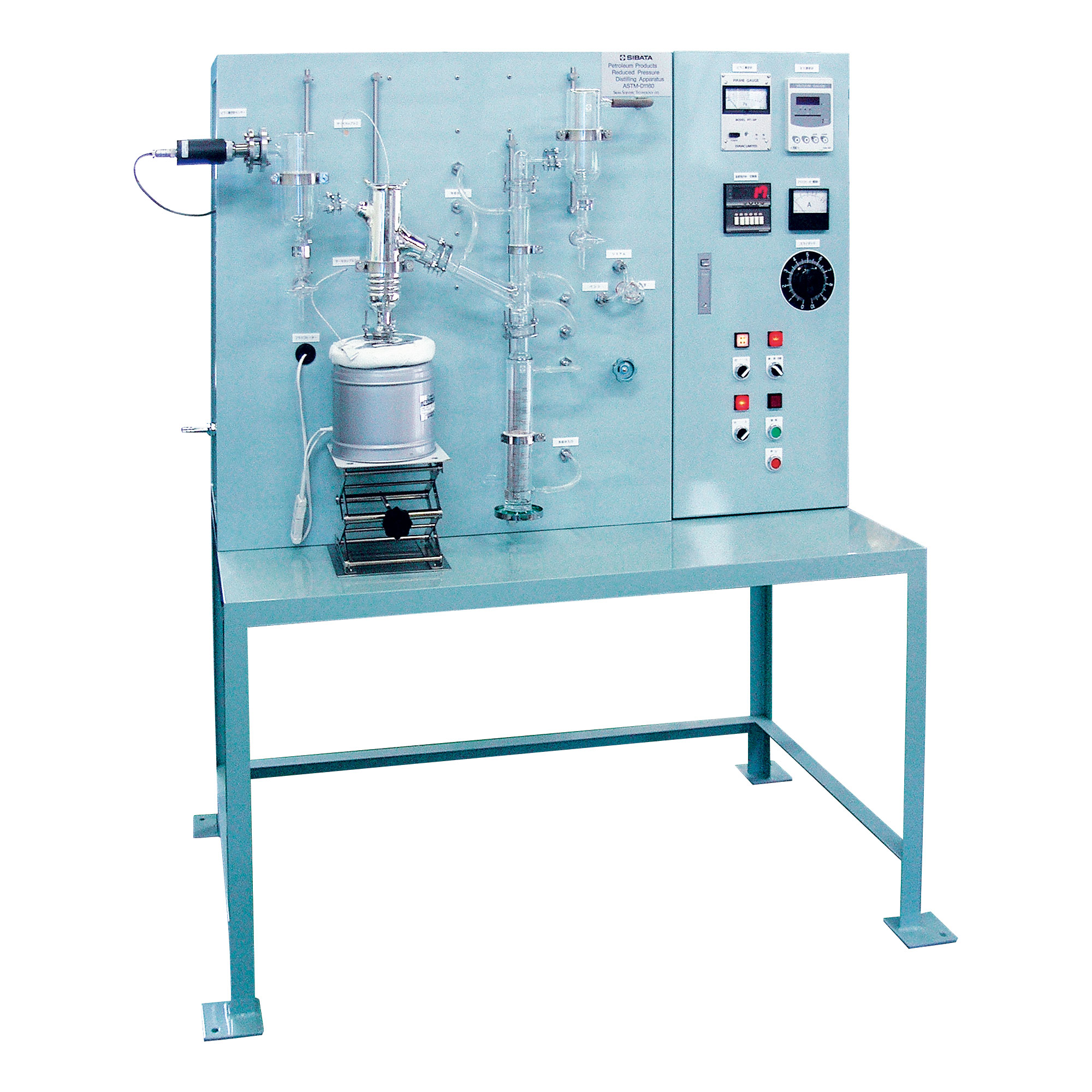 Oil product reduced pressure distillation device AD -11 type ASTM D ...