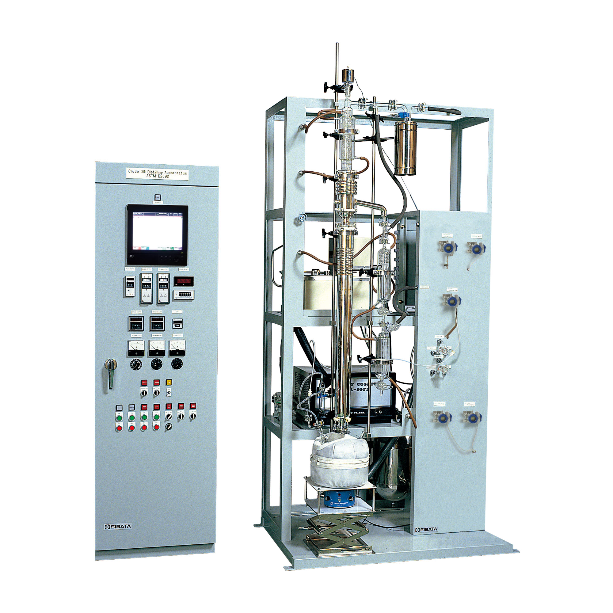 Distillation Apparatus for Crude Oil,Model AD-18 - SIBATA SCIENTIFIC TECHNOLOGY LTD,