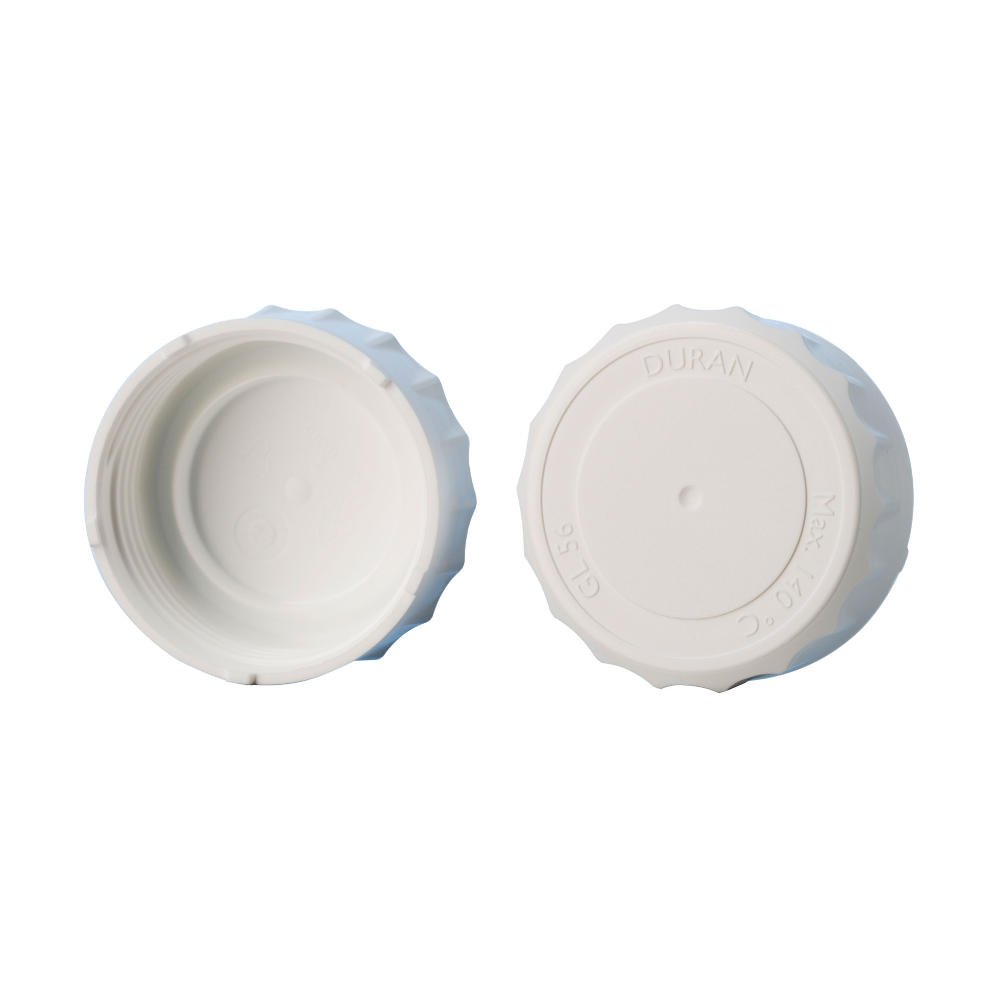 Screw Cap GL 56, Polypropylene, White - SIBATA SCIENTIFIC TECHNOLOGY LTD,