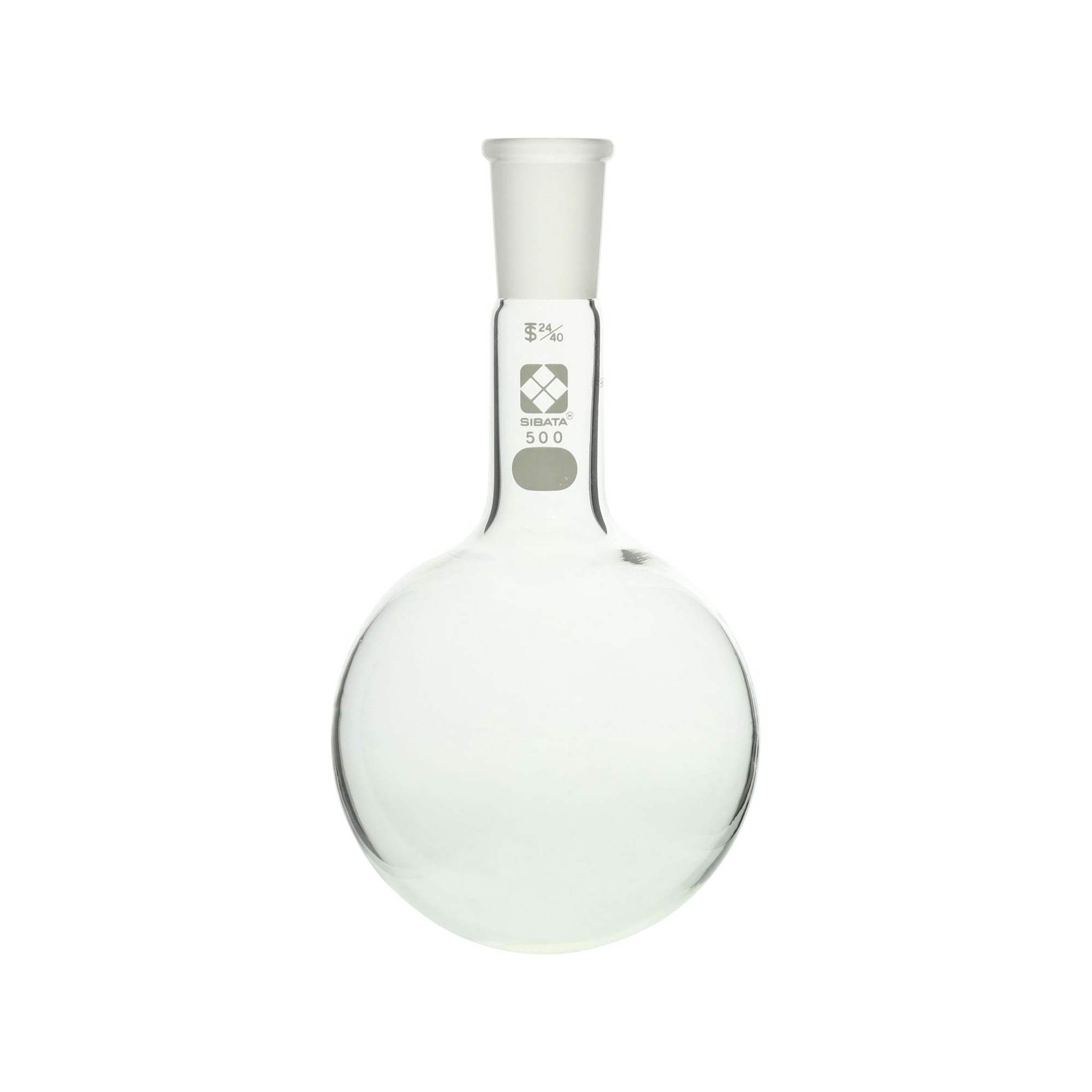 Flasks, round bottom, long neck, $ Joint - SIBATA SCIENTIFIC TECHNOLOGY ...