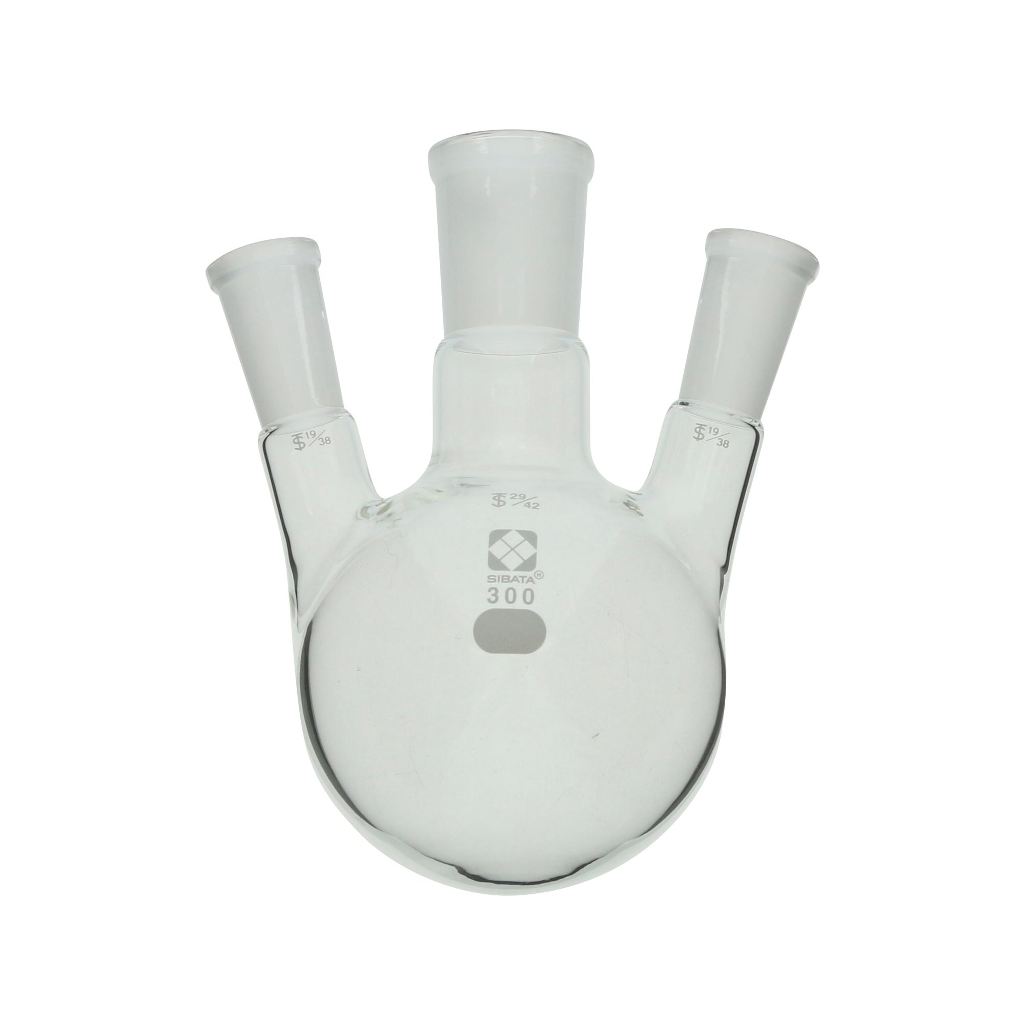 Flasks, round bottom, 3- neck, $ Joints - SIBATA SCIENTIFIC TECHNOLOGY LTD,