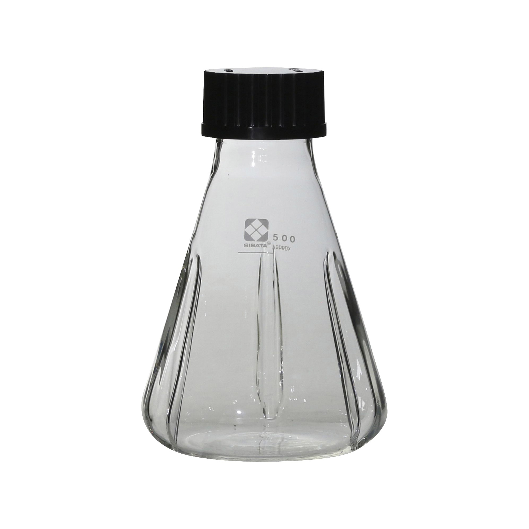 Screwhead shaking Erlenmeyer flask with baffle - SIBATA SCIENTIFIC ...