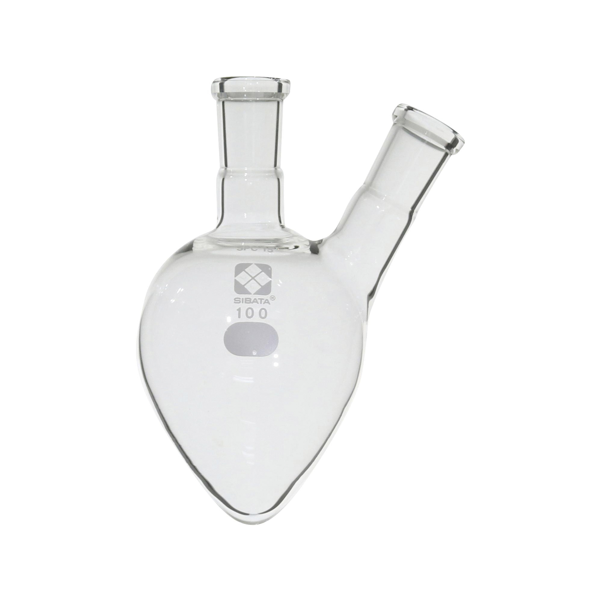 SPC 2-short-neck Pear Shape Flask - SIBATA SCIENTIFIC TECHNOLOGY LTD,