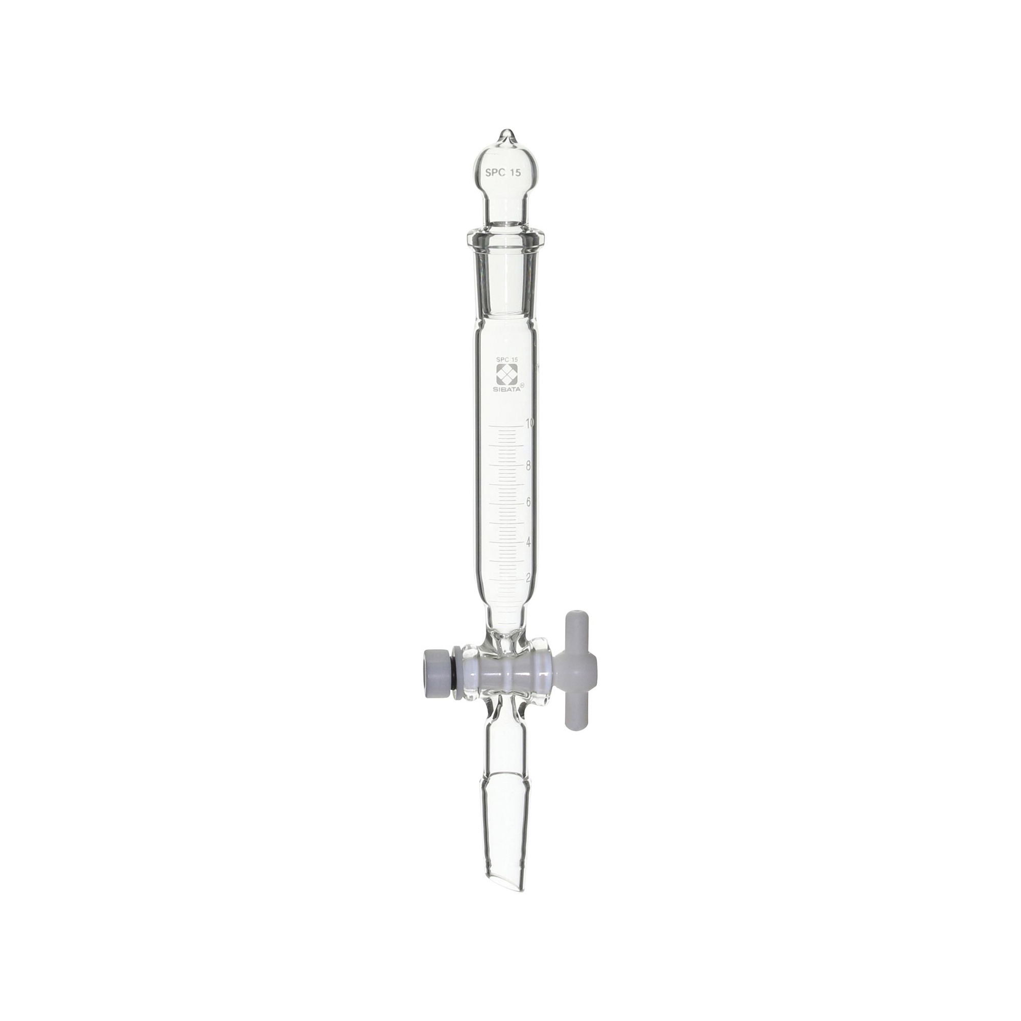 Cylindrical Separatory Funnel / graduate - SIBATA SCIENTIFIC TECHNOLOGY ...