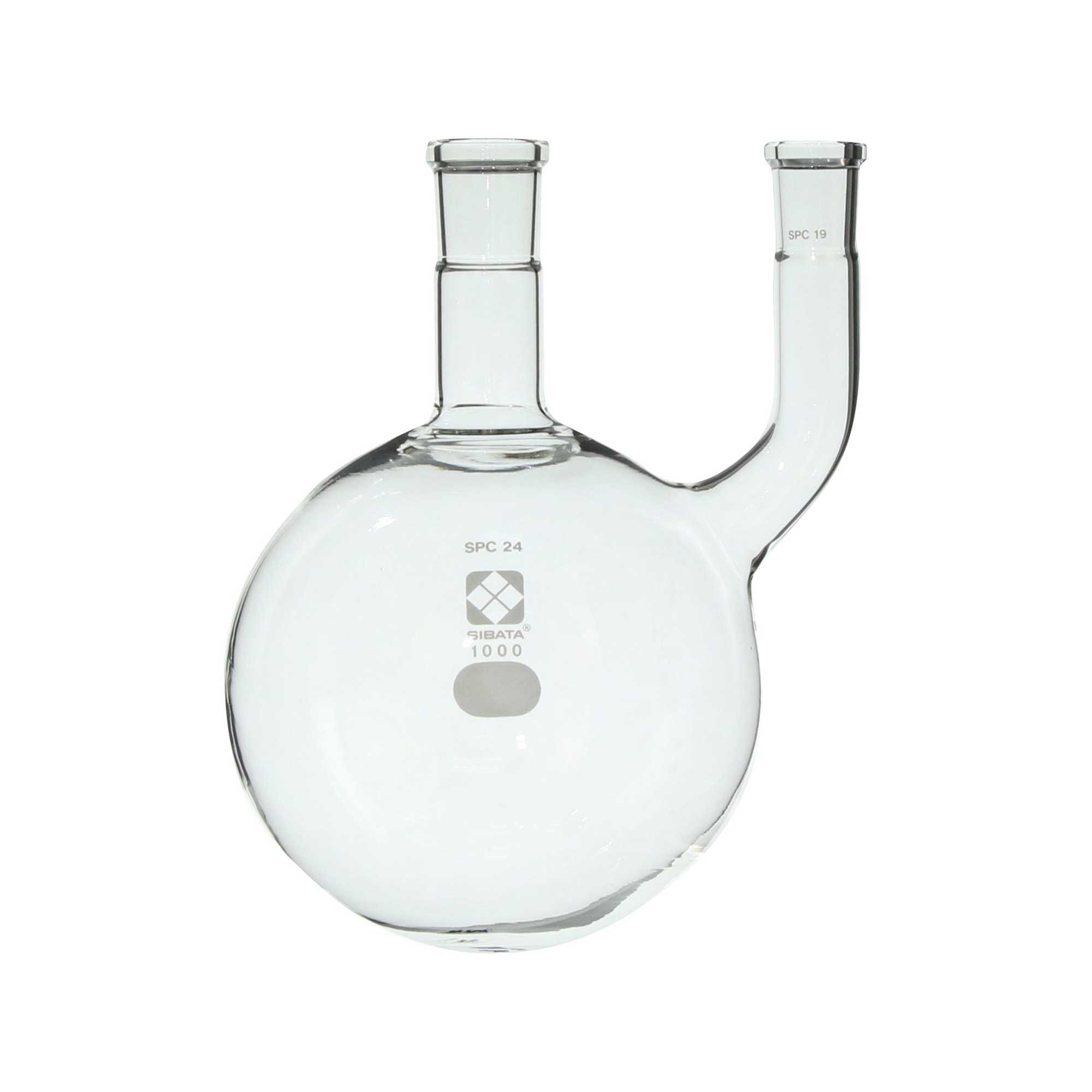 SPC Round Bottom Flask 15-19 / 300mL / 2-short nec - SIBATA SCIENTIFIC ...