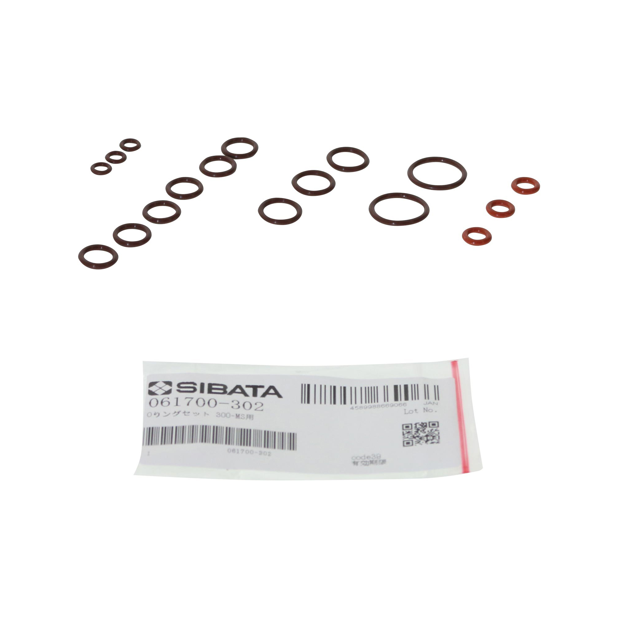 300-MS O-ring Set - SIBATA SCIENTIFIC TECHNOLOGY LTD,