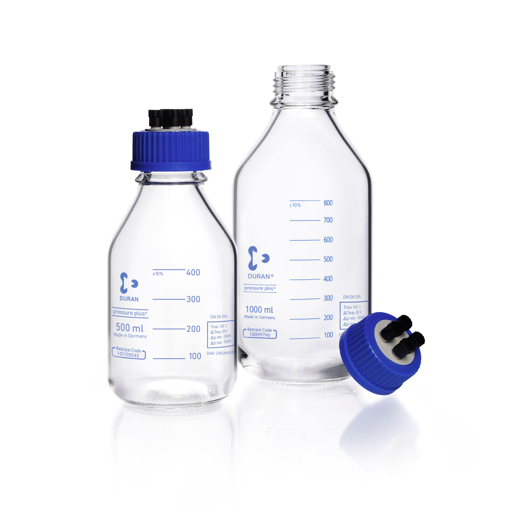 HPLC Bottles with 4ports cap - SIBATA SCIENTIFIC TECHNOLOGY LTD,